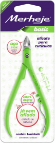 ALICATE PARA CUTICULAS BASIC VERDE PERLADO MERHEJE - MAGÚ ECUADOR