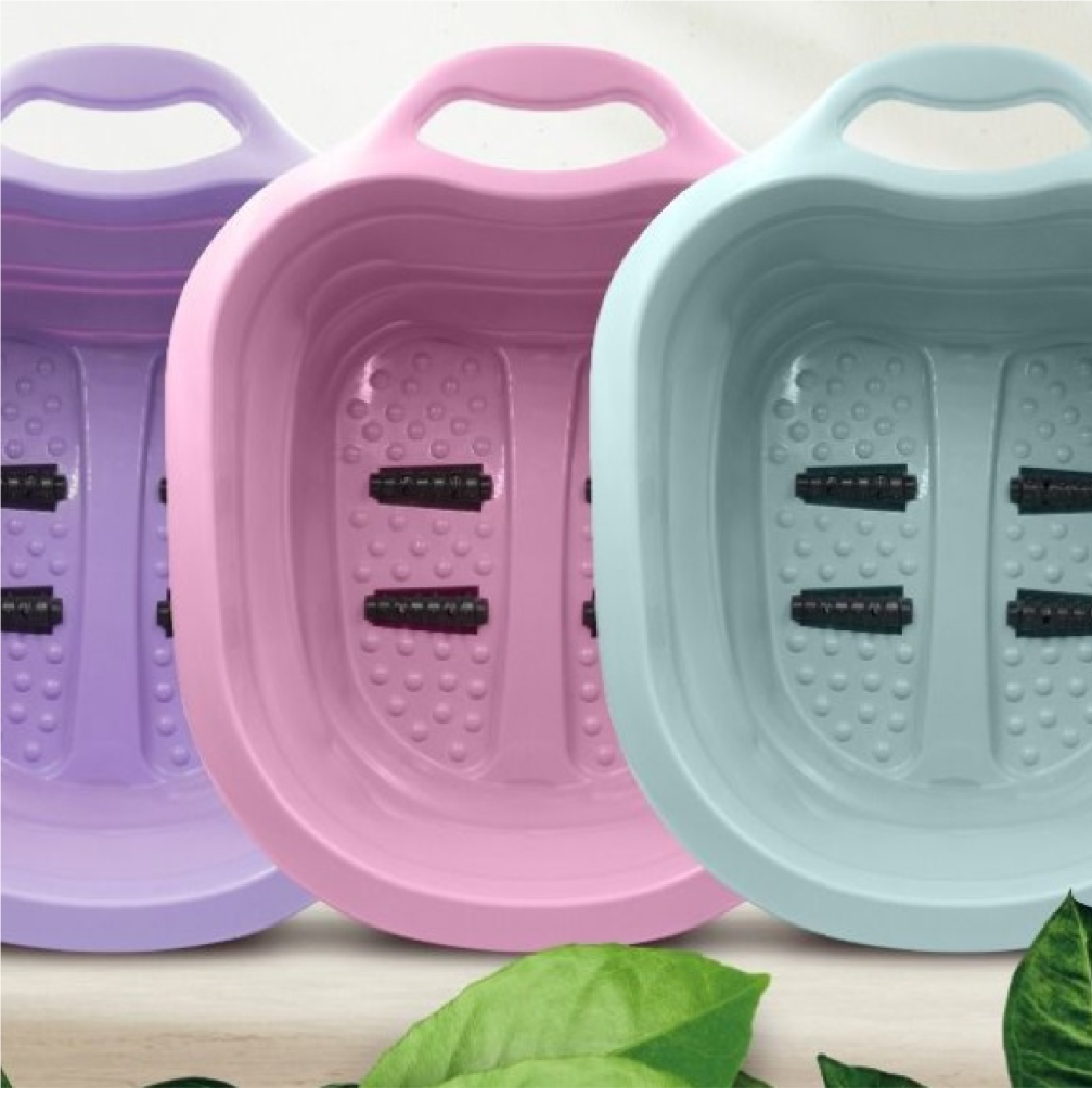 Tina Para Pies Plegable Sweet Natural - MAGÚ ECUADOR