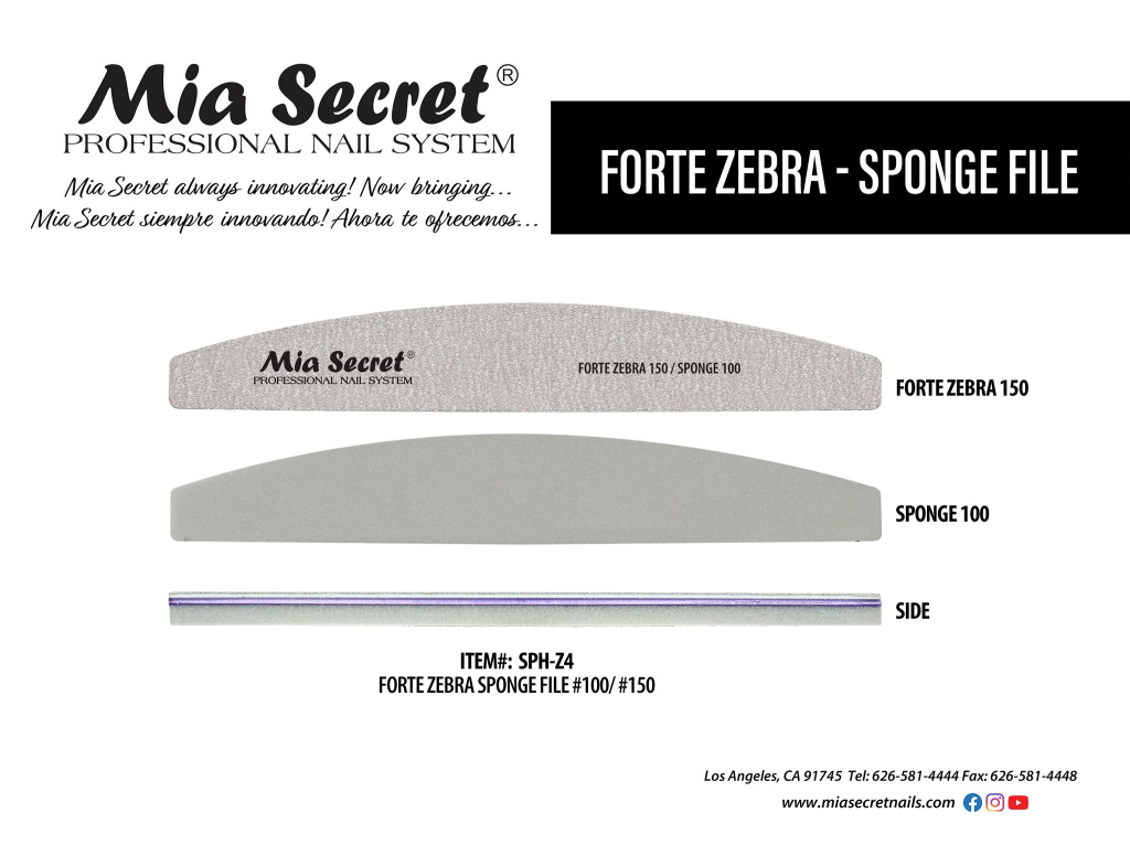 Forte Zebra-Sponge File - MAGÚ ECUADOR